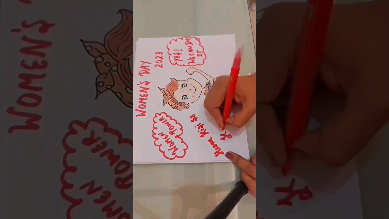 international women's day special poster making#as we are unstoppable#beartisticwithsim