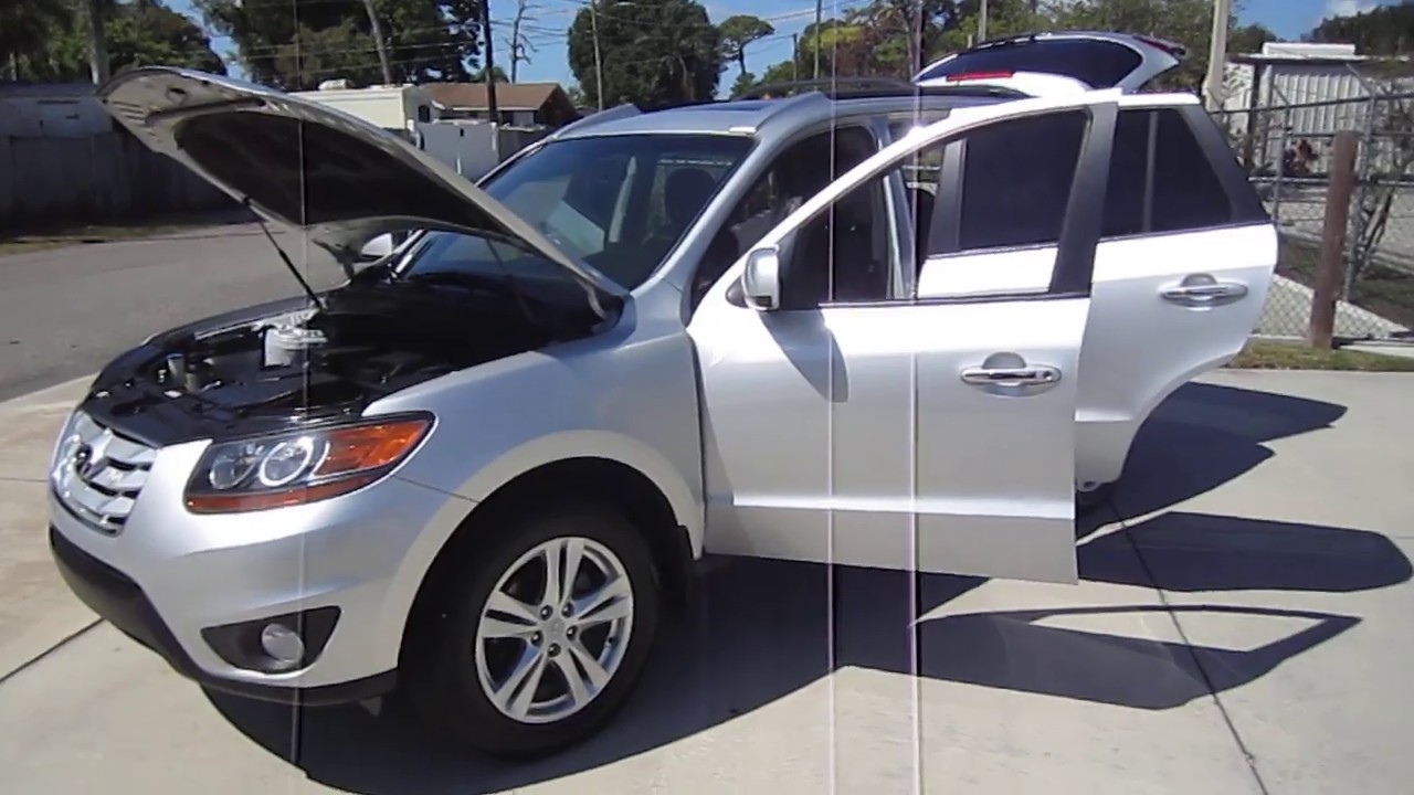 SOLD 2011 Hyundai Santa Fe Limited 2WD One Owner Meticulous Motors Inc Florida For Sale