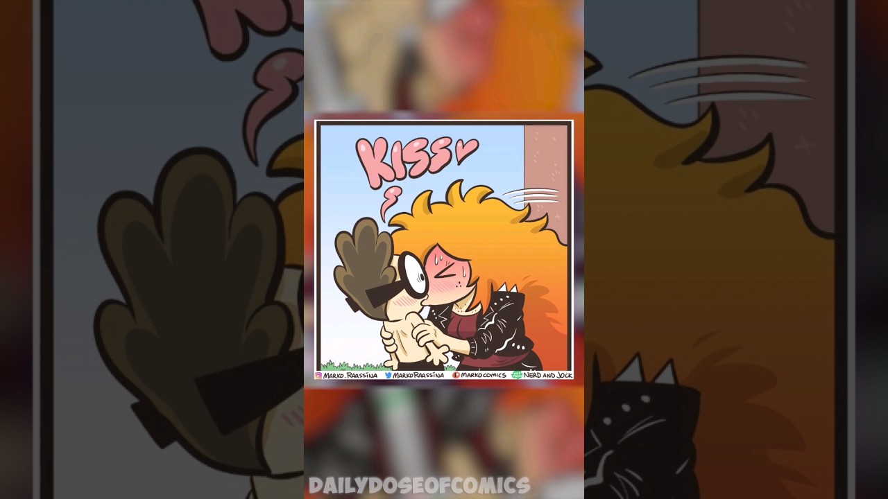 First KISS | Nerd and Jock Comic Dub