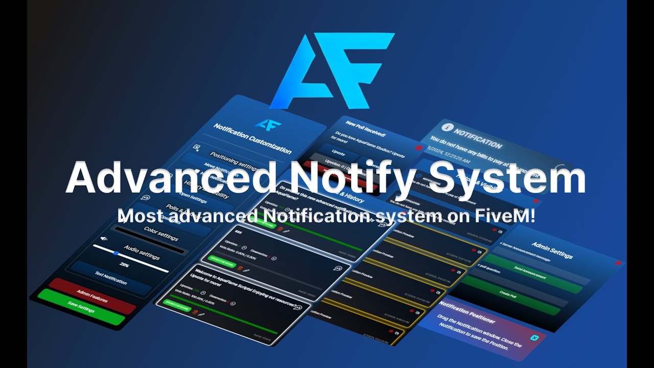 AquaFlame - Advanced Notification System - FiveM Releases - Cfx.re Community