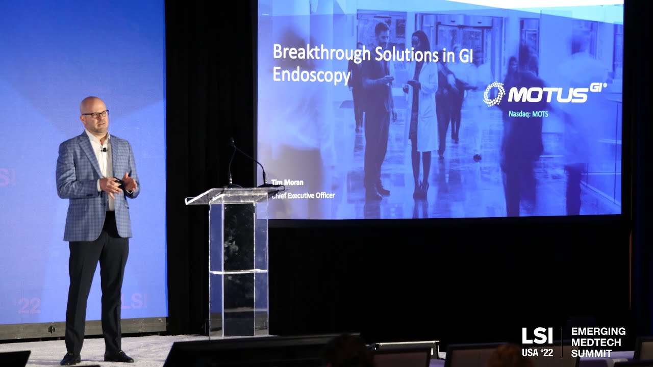 Motus GI | Tim Moran, CEO - Life Science Intelligence