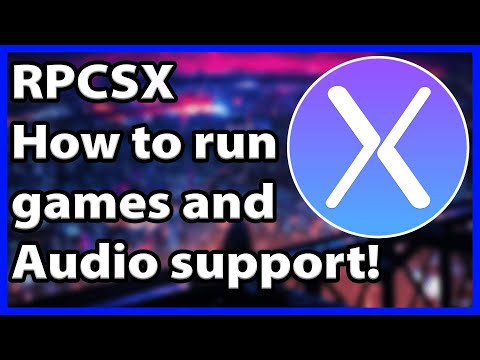 RPCSX has a new script to run games and Audio!