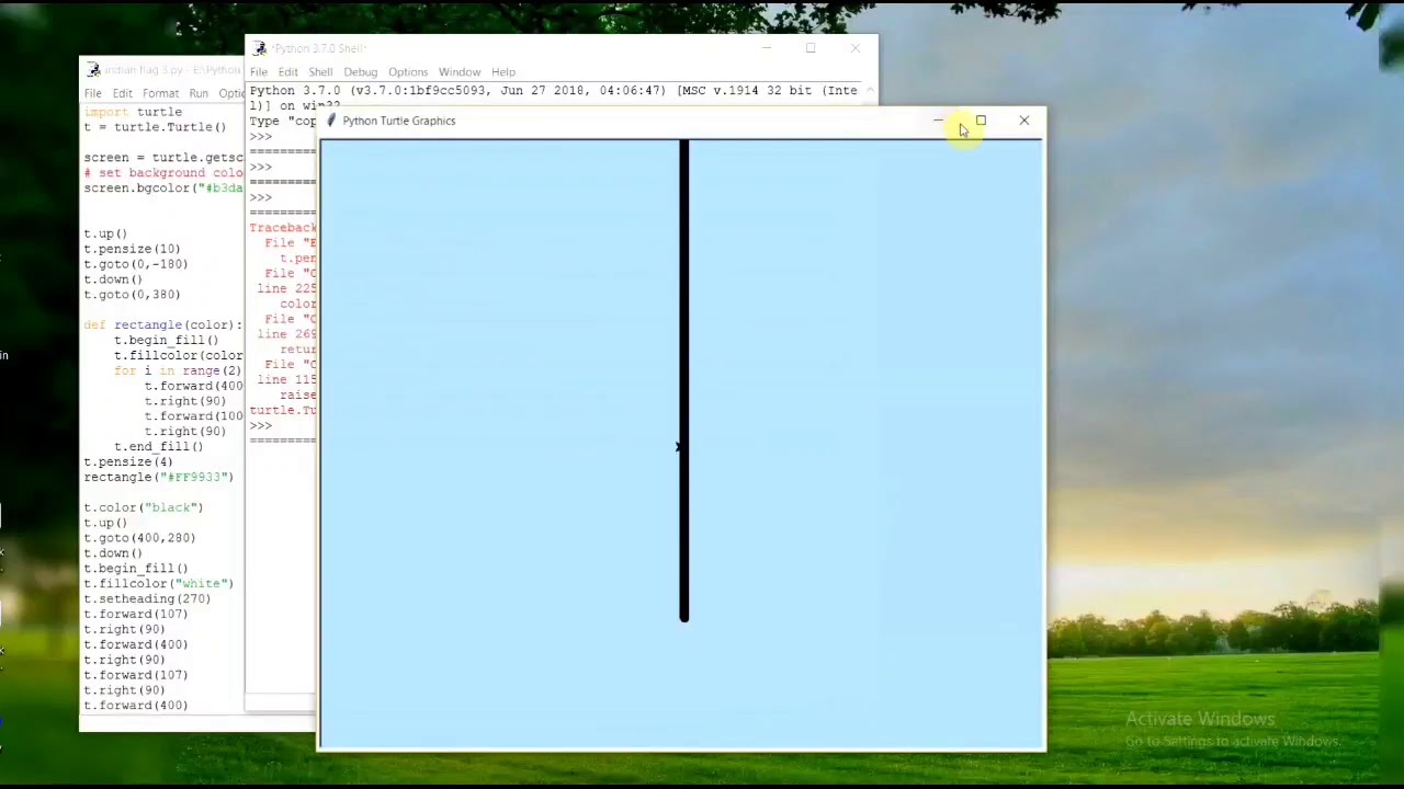 Happy Republic Day  2021 using python programming