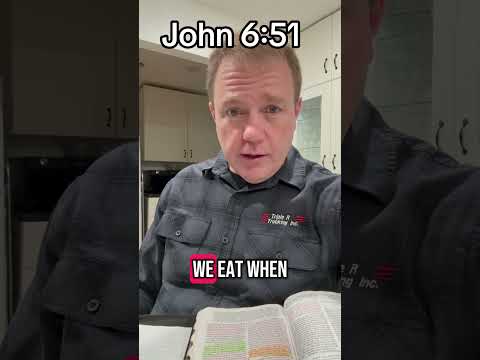 Bible verse of the day with Chris, John 6:51