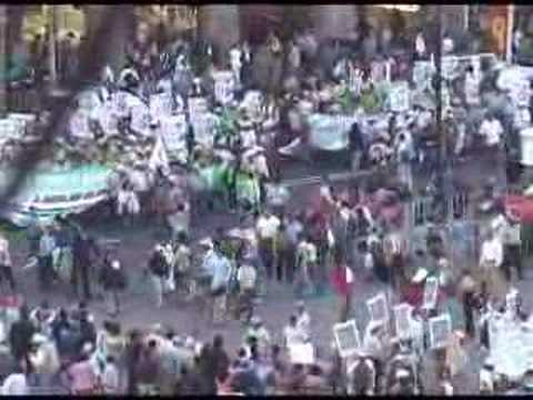 MARCHAS EN CONTRA TLC | Grupo Sedena Informativo