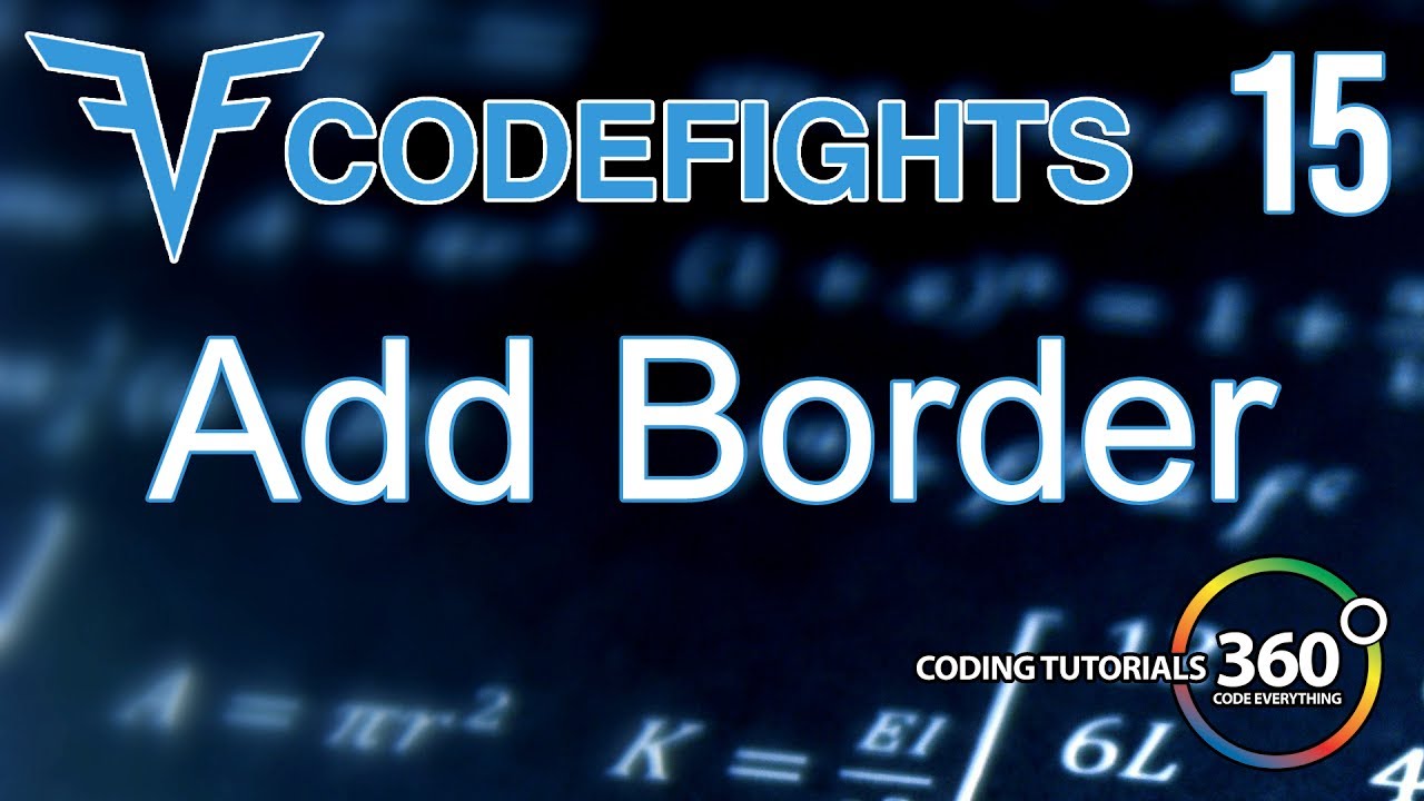 Add Border | CodeFights Intro Algorithm JavaScript Solution and Breakdown