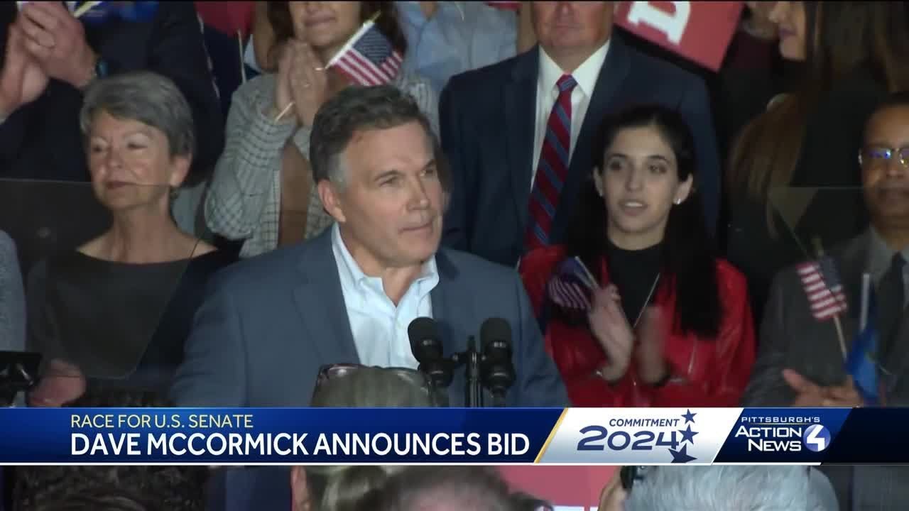 Dave McCormick announces bid for US Senate