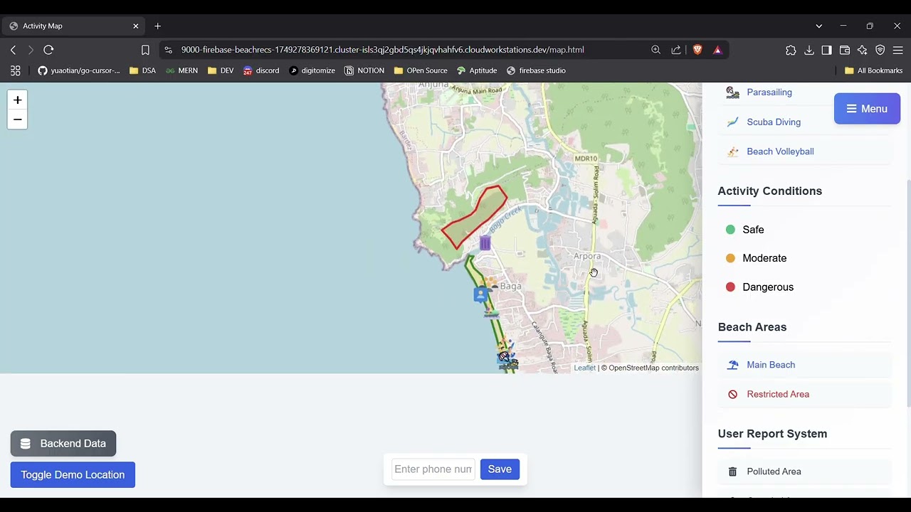 BeachRecs -AI powered Beach Sustainabilty Navigating project (Hackathon) -Devpost