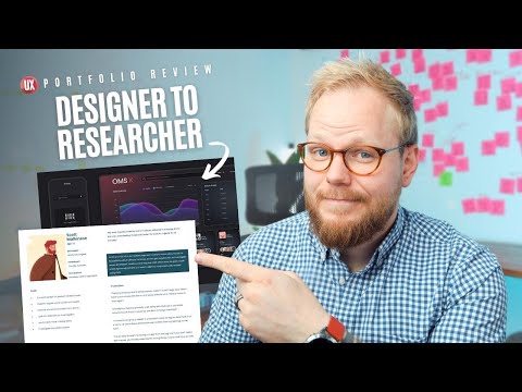 UX Portfolio Review: Product Designer to User Researcher