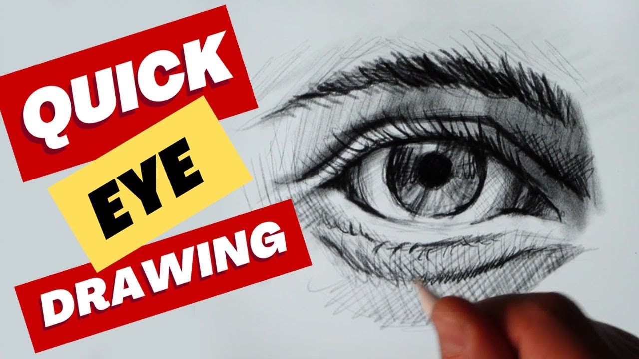 Eye Drawing in Procreate - Quick and Easy Tutorial