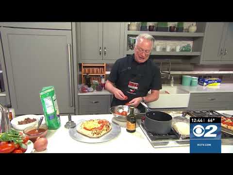 Cooking with Chef Bryan Caprese Pizza