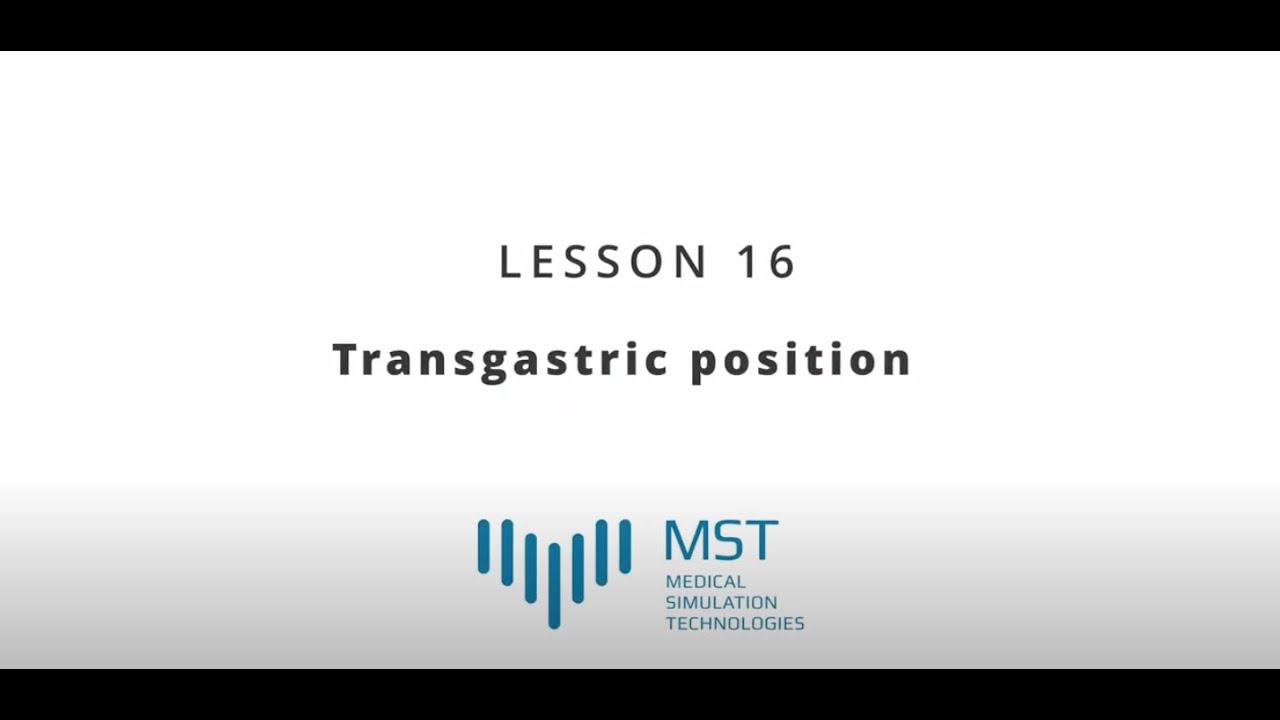 MST Masterclass - Lesson 16 - Transgastric position
