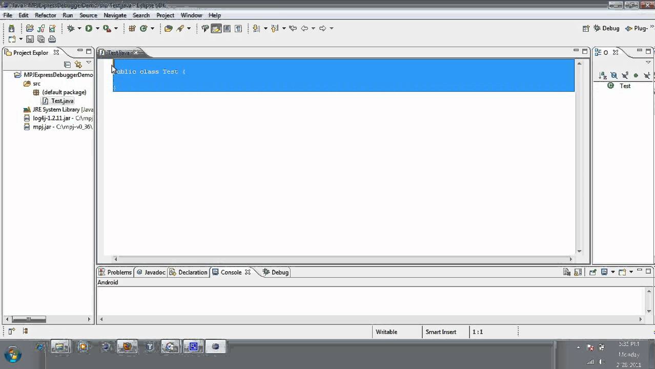Installing Eclipse Plugin & Debugging MPJ Express Application In Eclispe