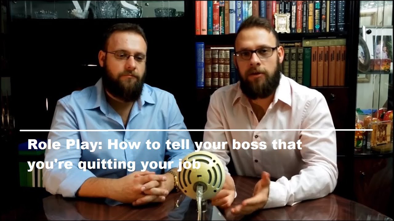 Workplace Communication Skills: How to Tell Your Boss You're Quitting - Role play #2
