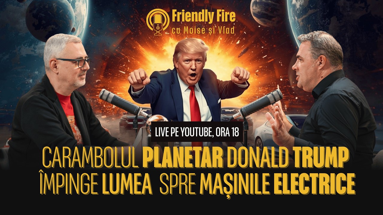 Carambolul planetar Donald Trump împinge lumea spre mașinile electrice | Friendly Fire #55🎙️