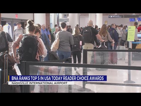 BNA ranks top 5 in USA TODAY Readers' Choice Awards