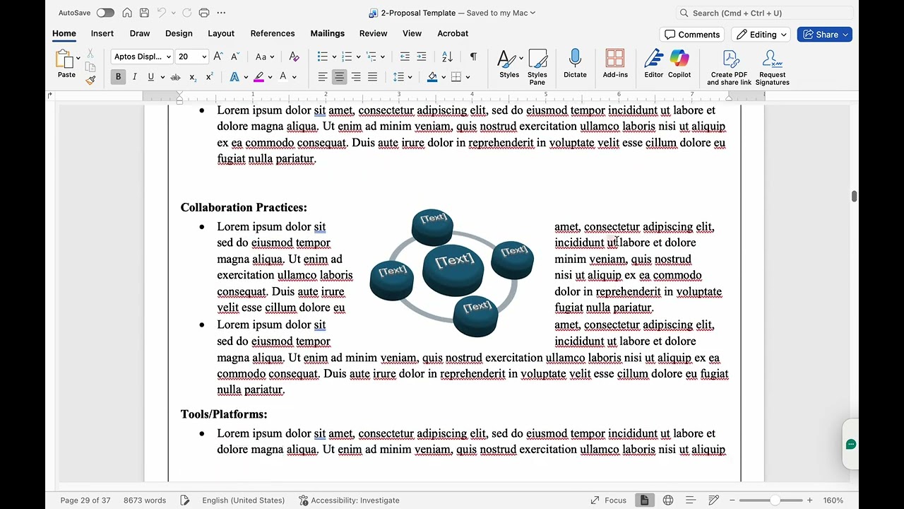 37-Page Technical Proposal Template Walkthrough (Gov RFP in Word)