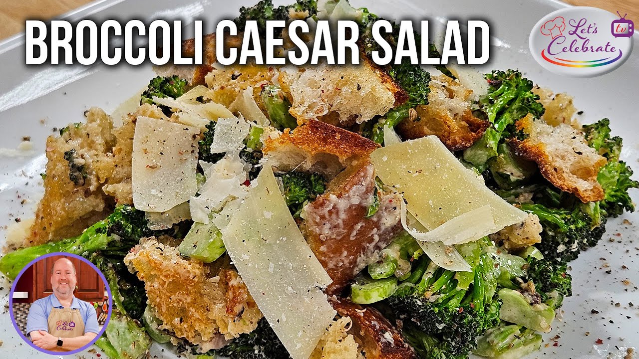 Broccoli Caesar Salad | A Delicious Salad Makeover You Need To Try