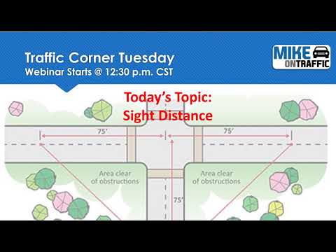 Sight Distance Review