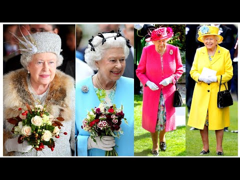 Queen Elizabeth 💐💐💐Lifestyle In Photos||Queen Elizabeth iconic look||British royal family