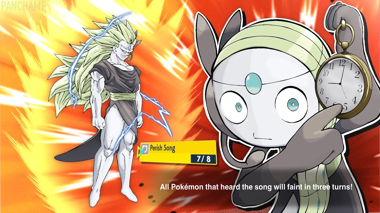 Meloetta con Perish