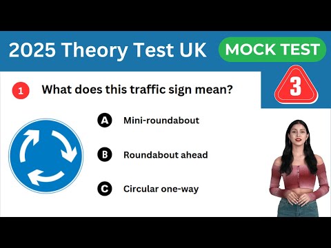 2025 UK Theory Test – Mock Test 3 | 50 Updated DVSA Official-Style Questions (Practice & Revision)