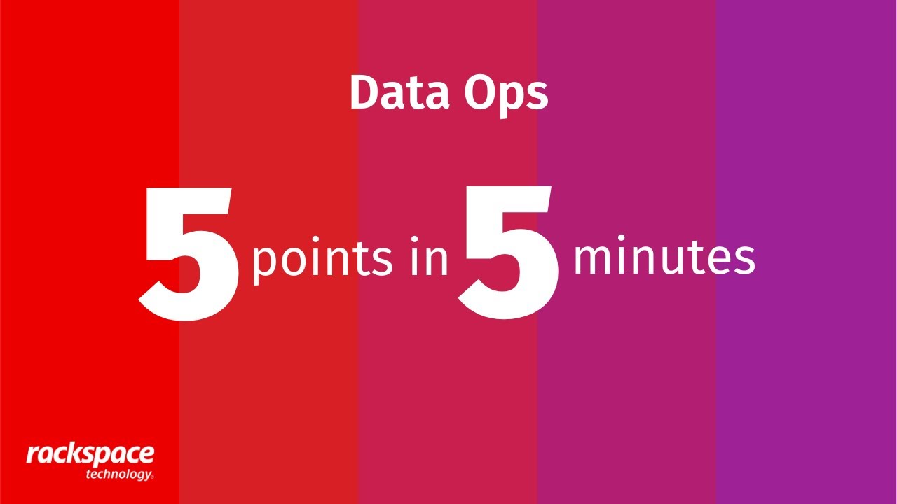 5 Points in 5 Minutes: DataOps