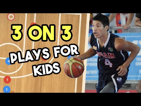 3 on 3 Basketball Plays For Kids