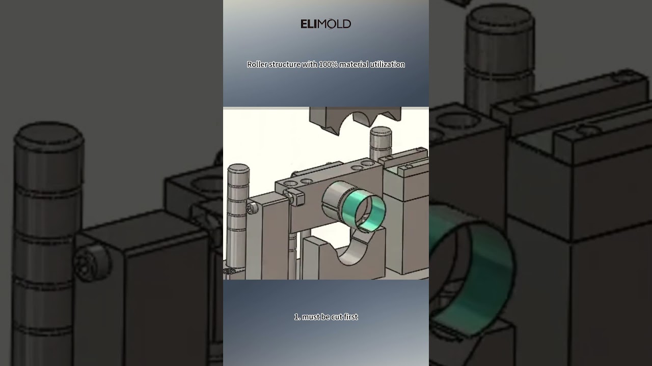 Roller structure with 100% utilization rate in sheet metal processing