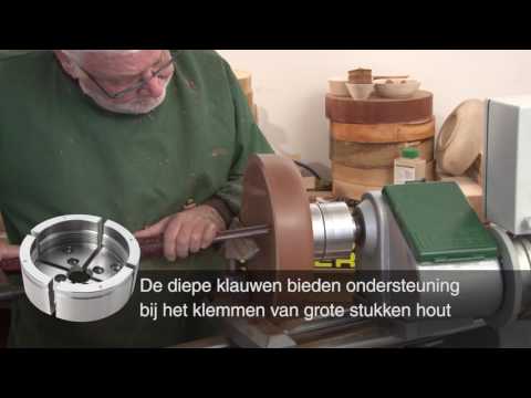 Record Power 62329 100 mm zwaluwstaart en 'deep gripper' (diep-grijp) klauwen set