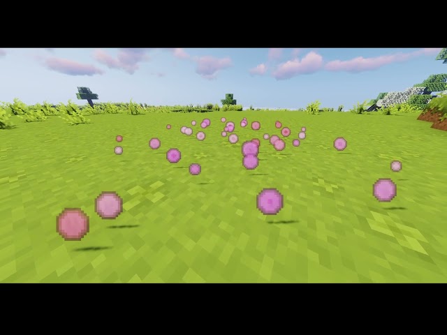 Melody's Cute XP Orbs Pink Minecraft Texture Pack
