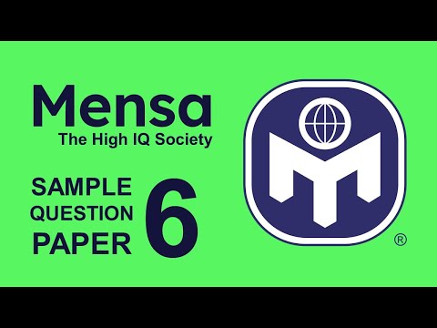Test your IQ | MENSA Certified International IQ Test | Sample Questions with Detailed Explanation