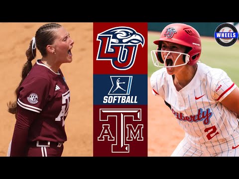 Liberty vs #1 Texas A&M (Crazy!) | Regional Winners Bracket | 2025 College Softball Highlights
