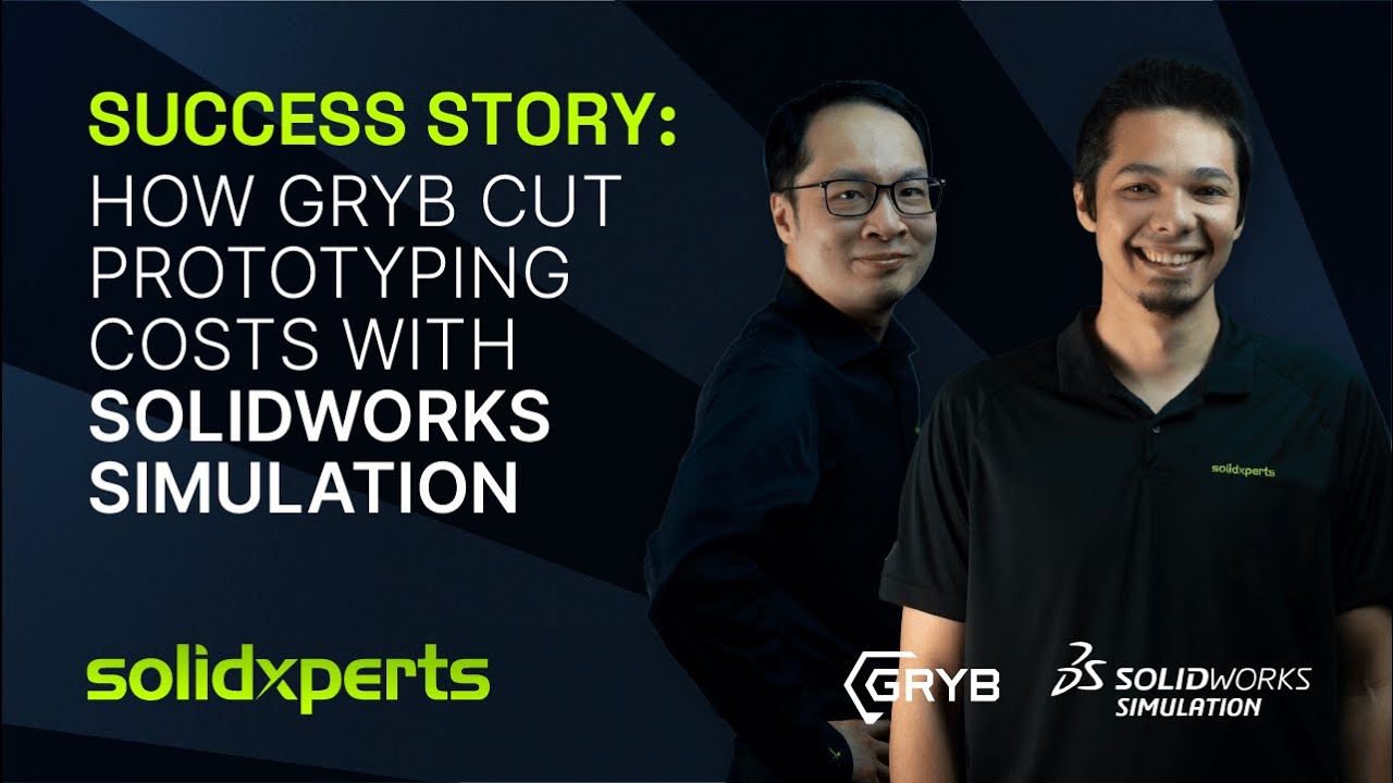SUCCESS STORY: HOW GRYB CUT PROTOTYPING COSTS WITH SOLIDWORKS SIMULATION