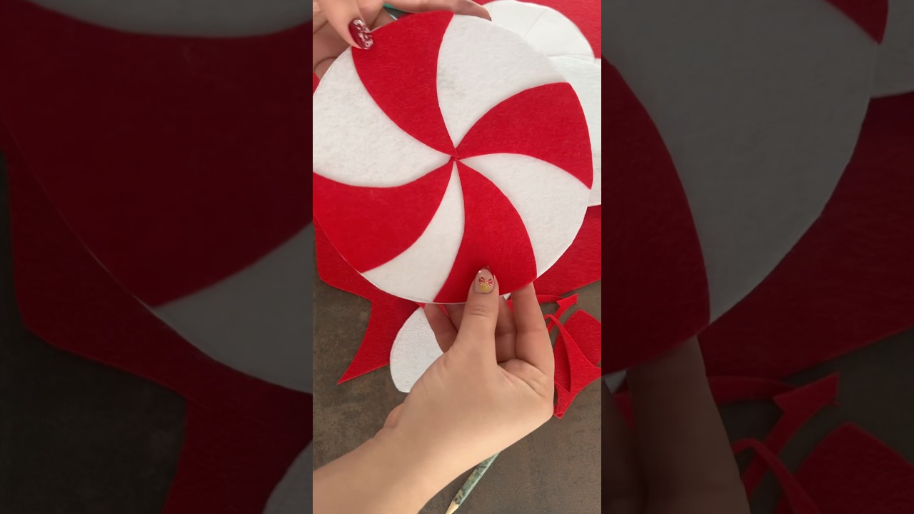 Easy-to-make Christmas candies 🥰 #christmas #crafts #kawaii