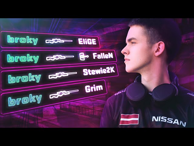 broky CS2 settings (2024): Crosshair, configuration, sensitivity, and more