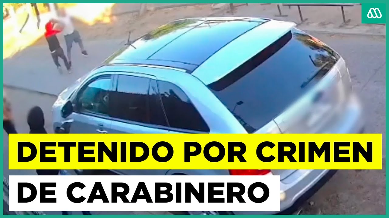 Detienen a hombre de 20 años involucrado en homicidio de funcionario de Carabineros