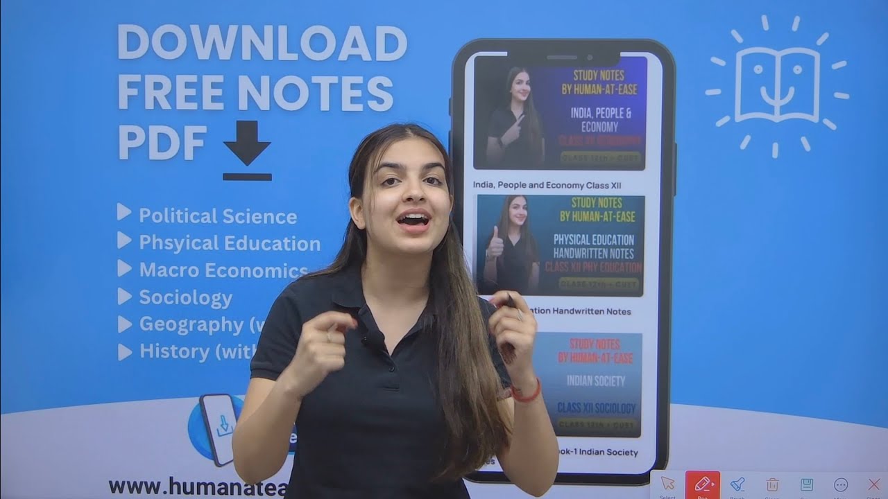 Free notes pdf for all subjects! 🔥Class 12 Pol Sc, History, Economics, Physical education notes