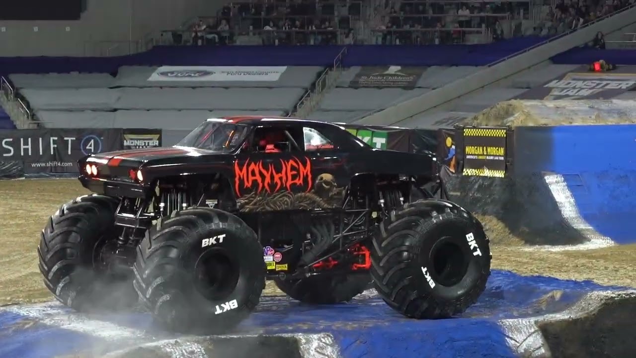 Mayhem Monster Truck Debuts in San Diego Monster Jam 2025!