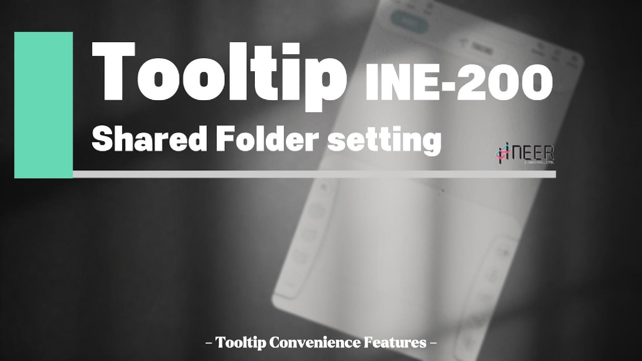 Tooltip INE-200 Shared Folder