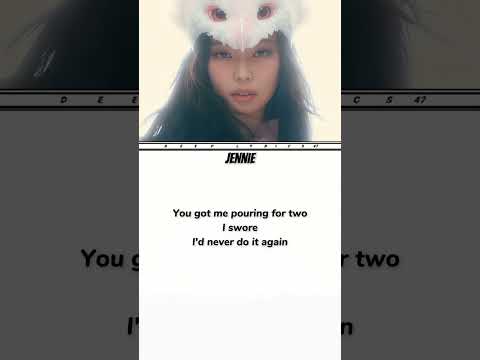 Jennie Love Hangover (Preview) lyrics #jennie #lovehangover #song #preview #lyrics