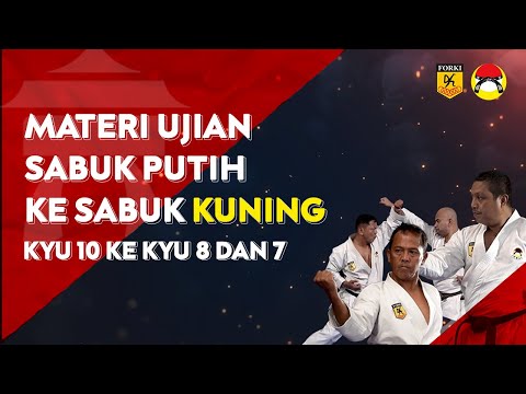 Materi Kyu 10 dan 9 (Sabuk Putih) – INSTITUT KARATE-DO INDONESIA