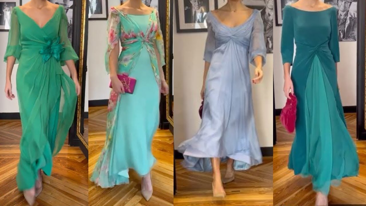 BEAUTIFUL AND ELEGANT DRESSES FOR GODMOTHERS AND WEDDING GUESTS SPECIAL CELEBRATIONS