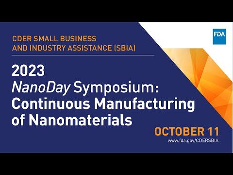 NanoDay Symposium on Continuous Manufacturing of Nanomaterials 2023