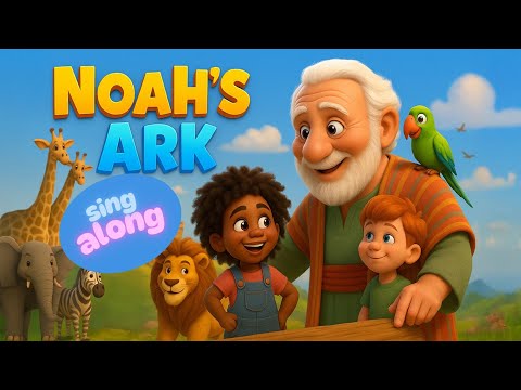 Noah's Ark - Bible Story Song For Kids/ Singalong with lyrics