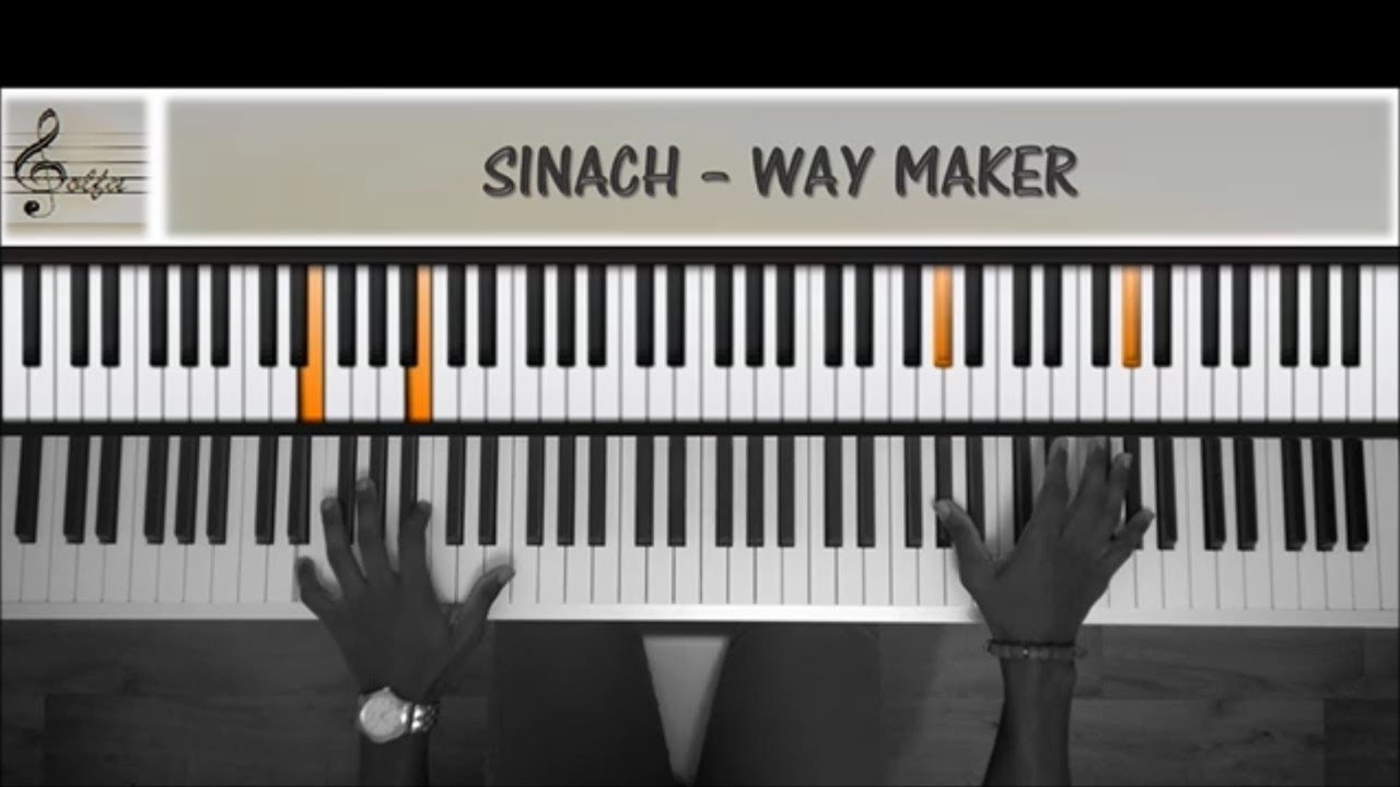 Sinach - Way Maker [JDS Piano Tutorial]