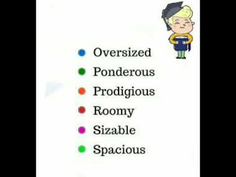 BIG Synonyms