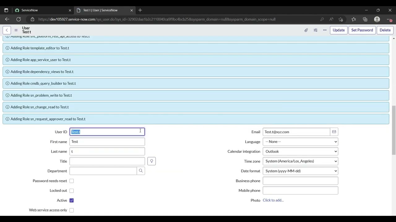 How to Create a User, give Roles and add to Group | Users | Groups | Roles| Servicenow
