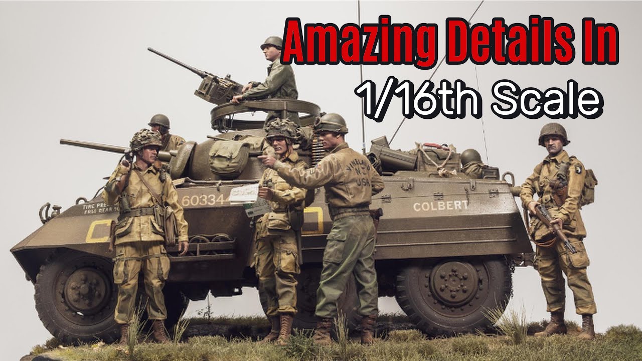 1/16 Scale Figure Painting and Vignette  #scalemodel #diorama