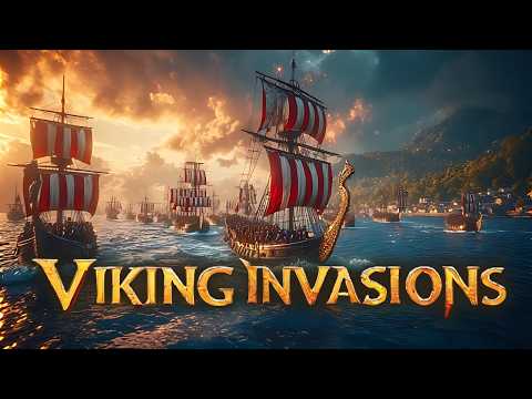 Fall Asleep To ENTIRE History Of THE VIKING INVASIONS (8th–11th centuries) - Medieval Wars
